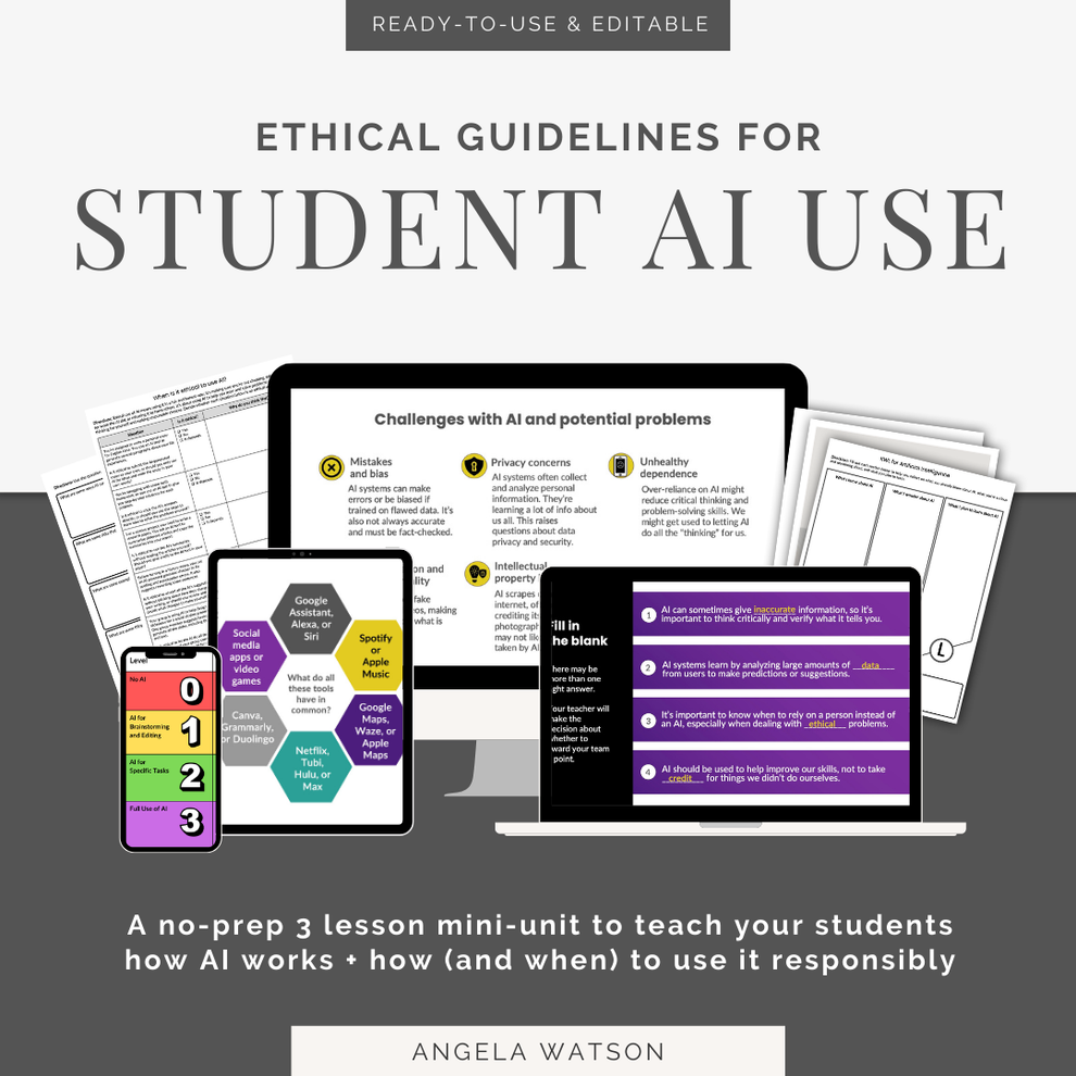 Ethical Student AI Use Guidelines: Teach students to use artificial in ...